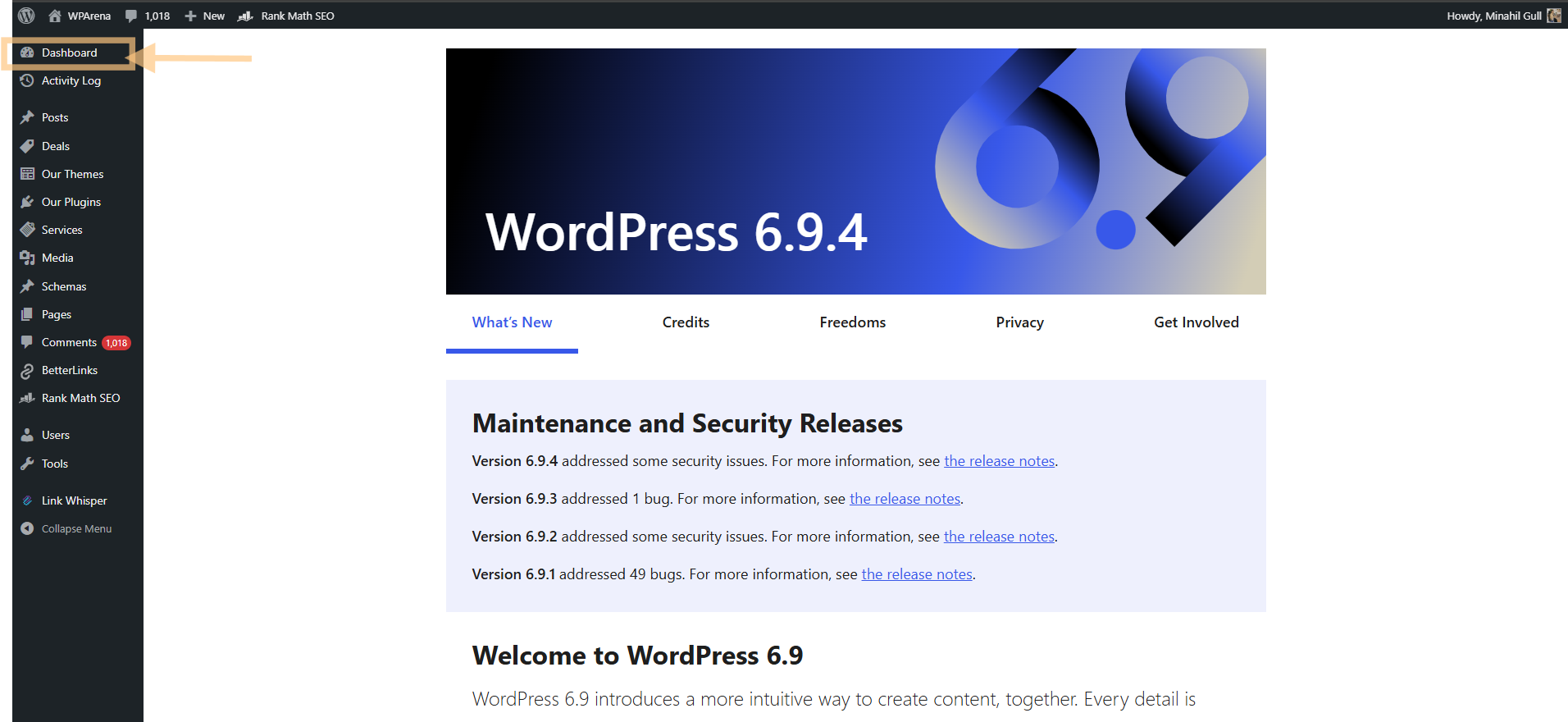 WordPress 6.9.4 Released: Features, Improvements, and Updates
