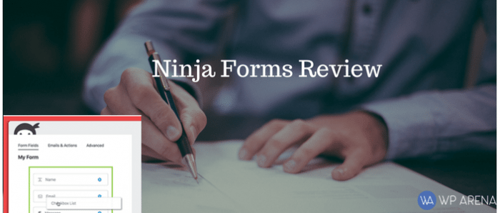 Ninja Forms Review - WordPress Form Builder Plugin Analysis - WPArena