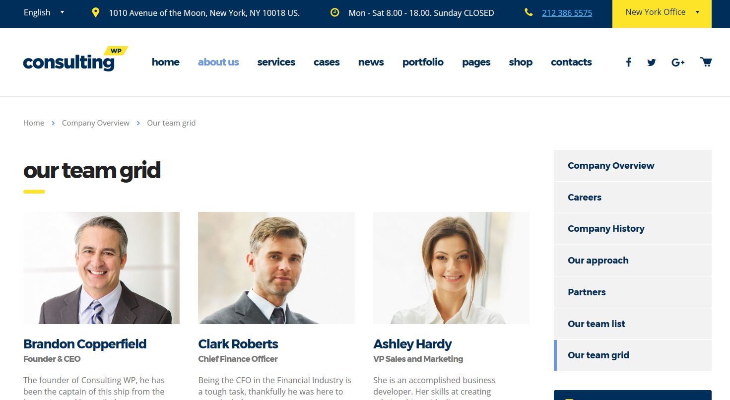 Consulting & Business Finance WordPress Theme Review - WPArena