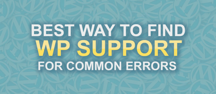 The Most Common WordPress Errors with Their Solutions - WPArena